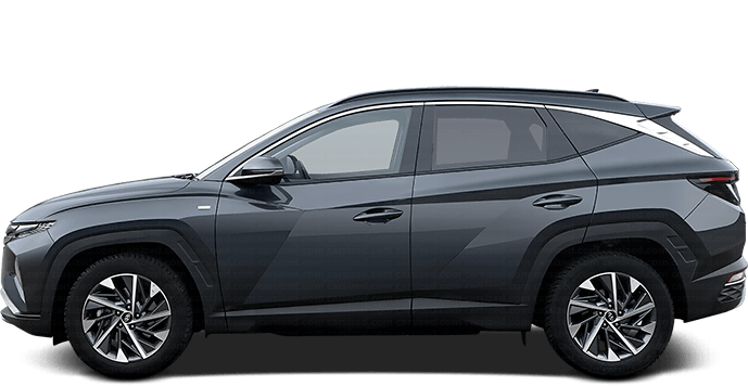 Hyundai Tucson 2020-2024 Dimensions Side View