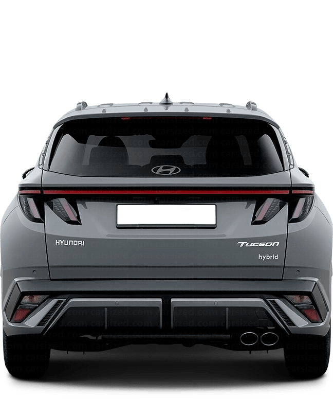 Dimensions: Ford Bronco Sport 2021-present vs. Hyundai Tucson 2024-present