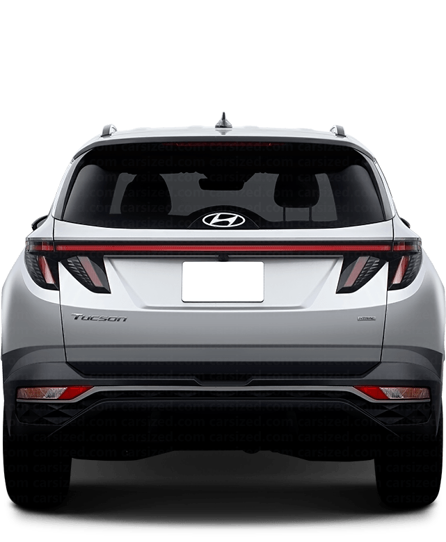 Dimensions: Kia Sportage 2021-present vs. Hyundai Tucson 2020-2024