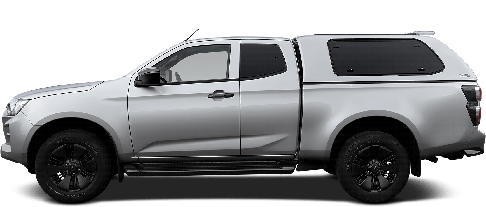 Abmessungen: IM LS6 2024-2025 vs. Isuzu D-Max 2019-2023