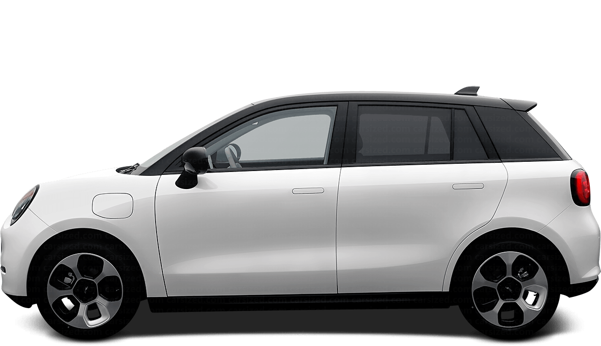 Abmessungen: Rolls-Royce Corniche 1992-1995 vs. JAC E30X 2023-heute