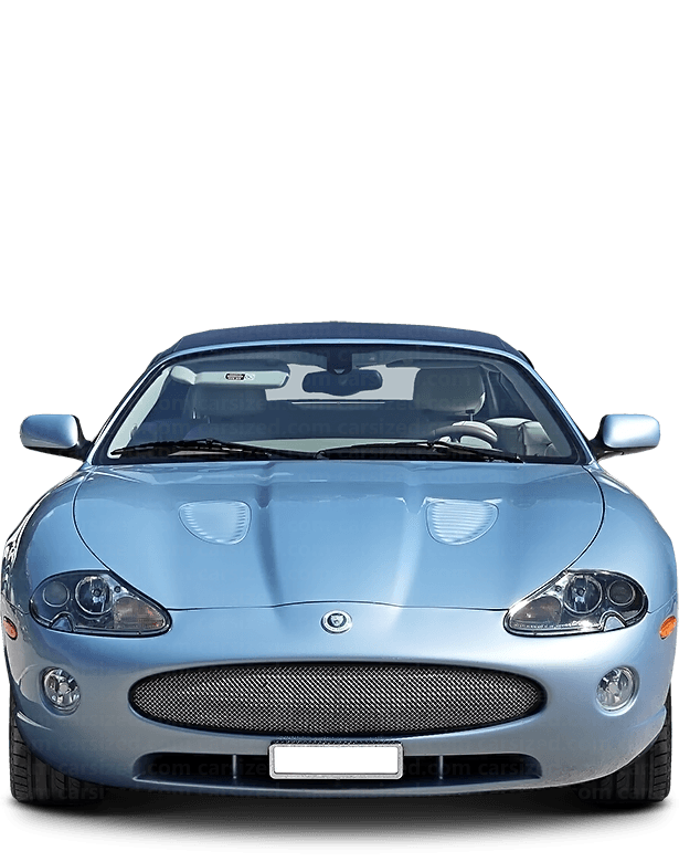 Dimensions: Jaguar XK 2004-2005 vs. Toyota Hilux 2020-2024