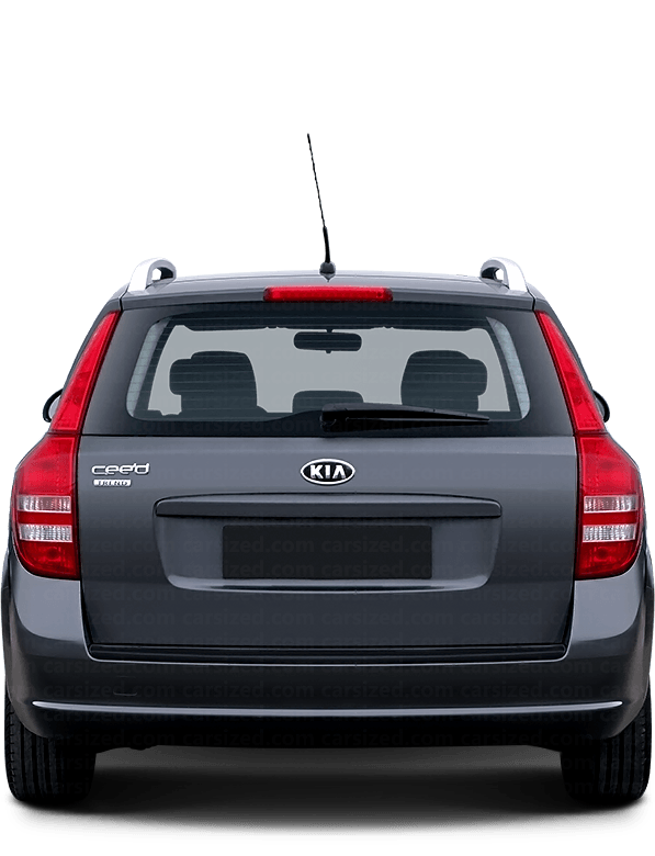 Dimensions: Mercedes-Benz CLC-Class 2008-2011 vs. Kia Ceed 2006-2009