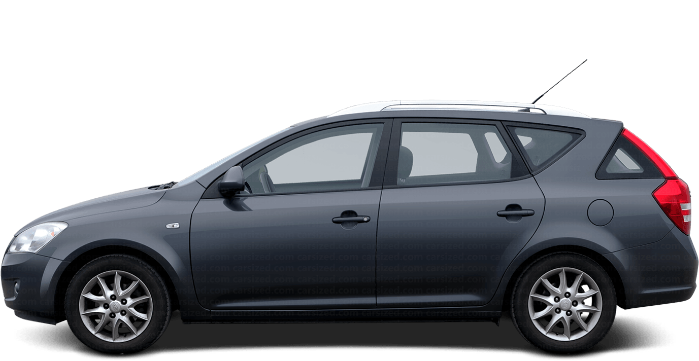 Dimensions: Kia Ceed 2006-2009 vs. Suzuki SX4 2009-2014