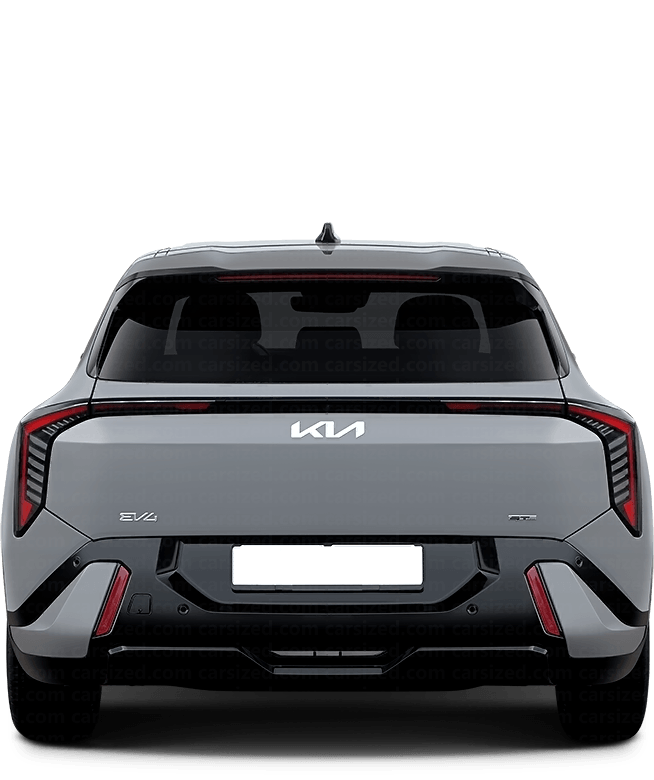 Dimensions: Audi Q6 e-tron 2023-present vs. Kia EV4 2025-present