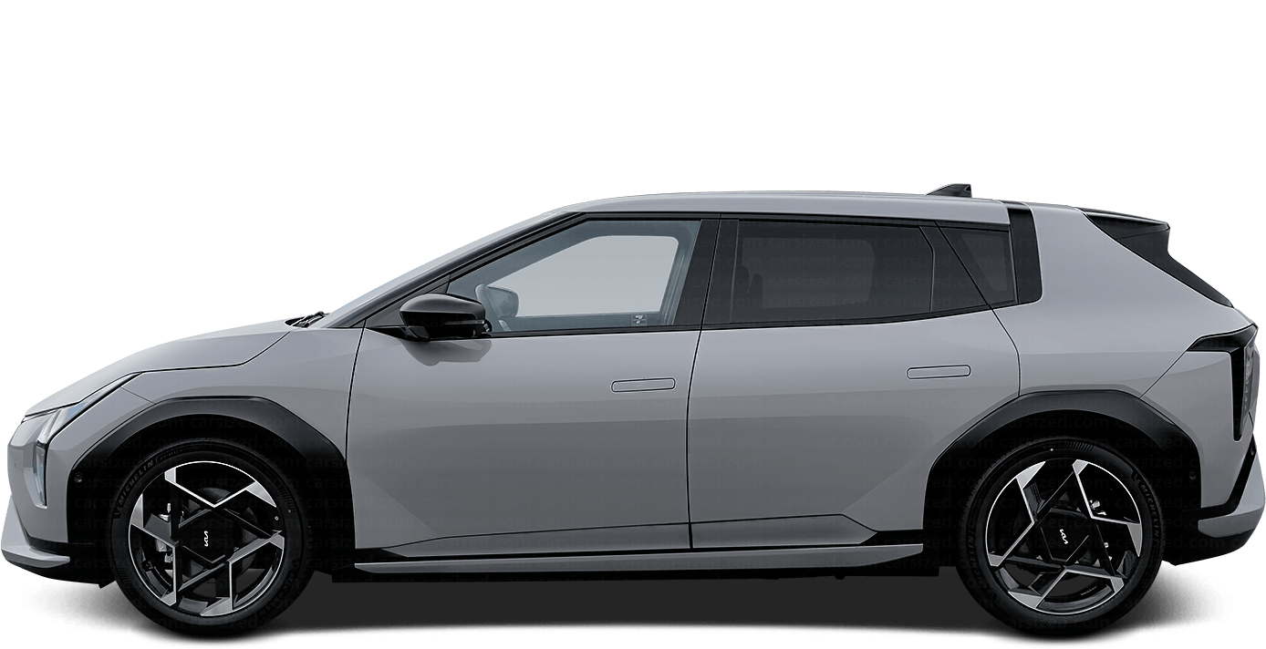 Dimensions: Kia EV4 2025-present vs. Mercedes-Benz GLC 2023-present