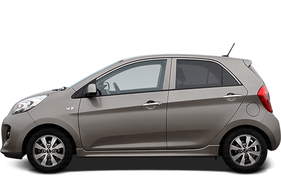 Dimensions: Hyundai Tucson 2009-2015 vs. Kia Picanto 2015-2017