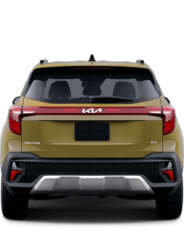 Abmessungen: Kia Seltos 2023-heute vs. Lamborghini Countach 1978-1985