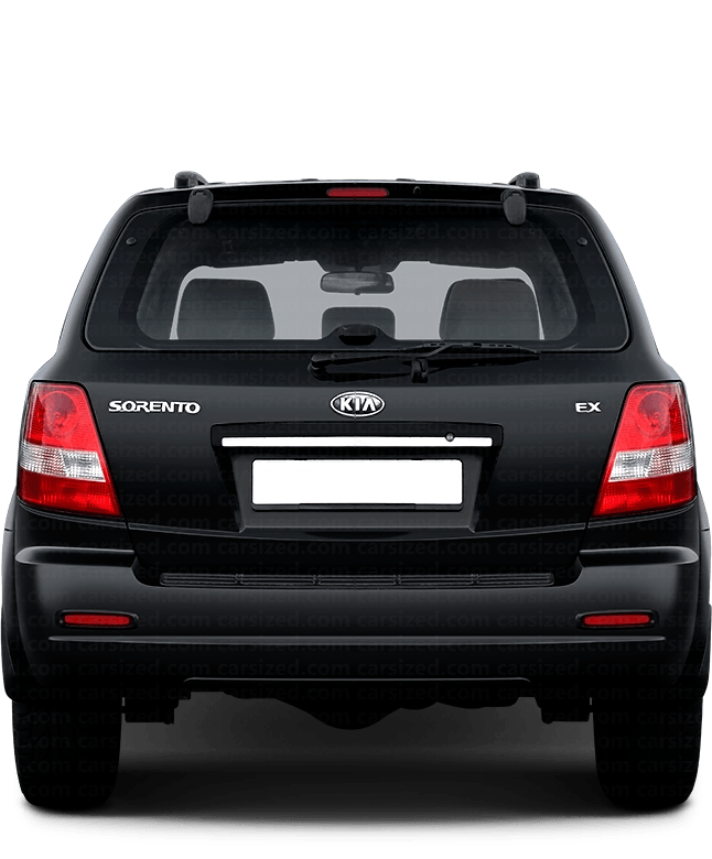 Dimensions: Kia Sorento 2002-2006 vs. Audi Q5 2024-present