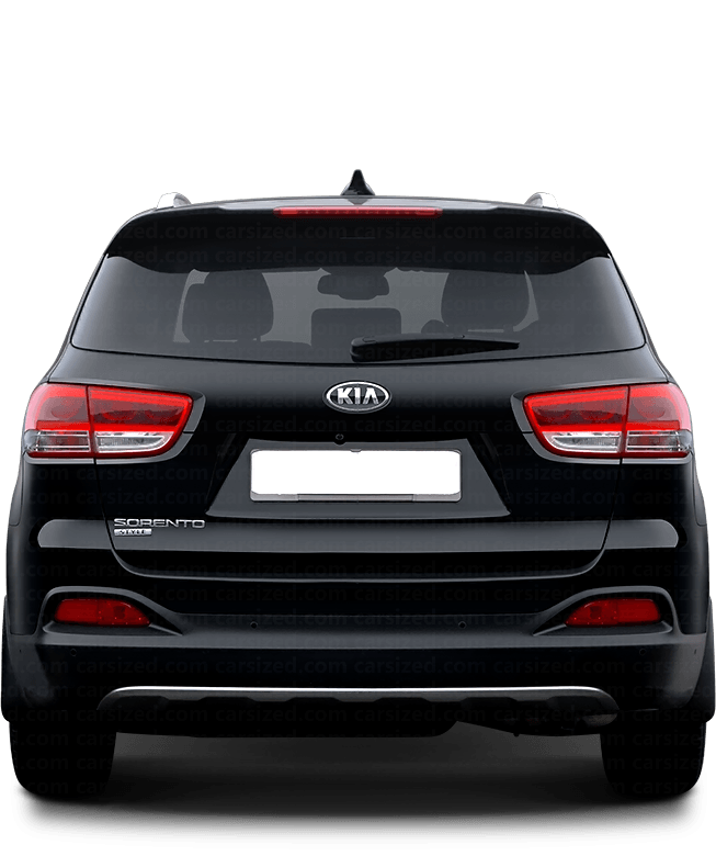 Dimensions: Renault Captur 2024-present vs. Kia Sorento 2014-2017