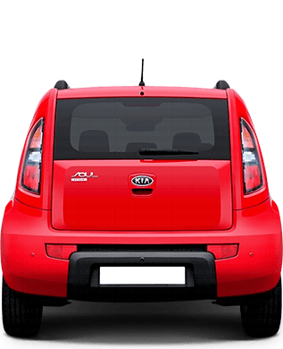 Kia Soul 2008-2011 Dimensions Rear View