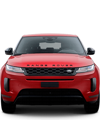 Land Rover Range Rover Evoque 2018-2023 Dimensions Front View