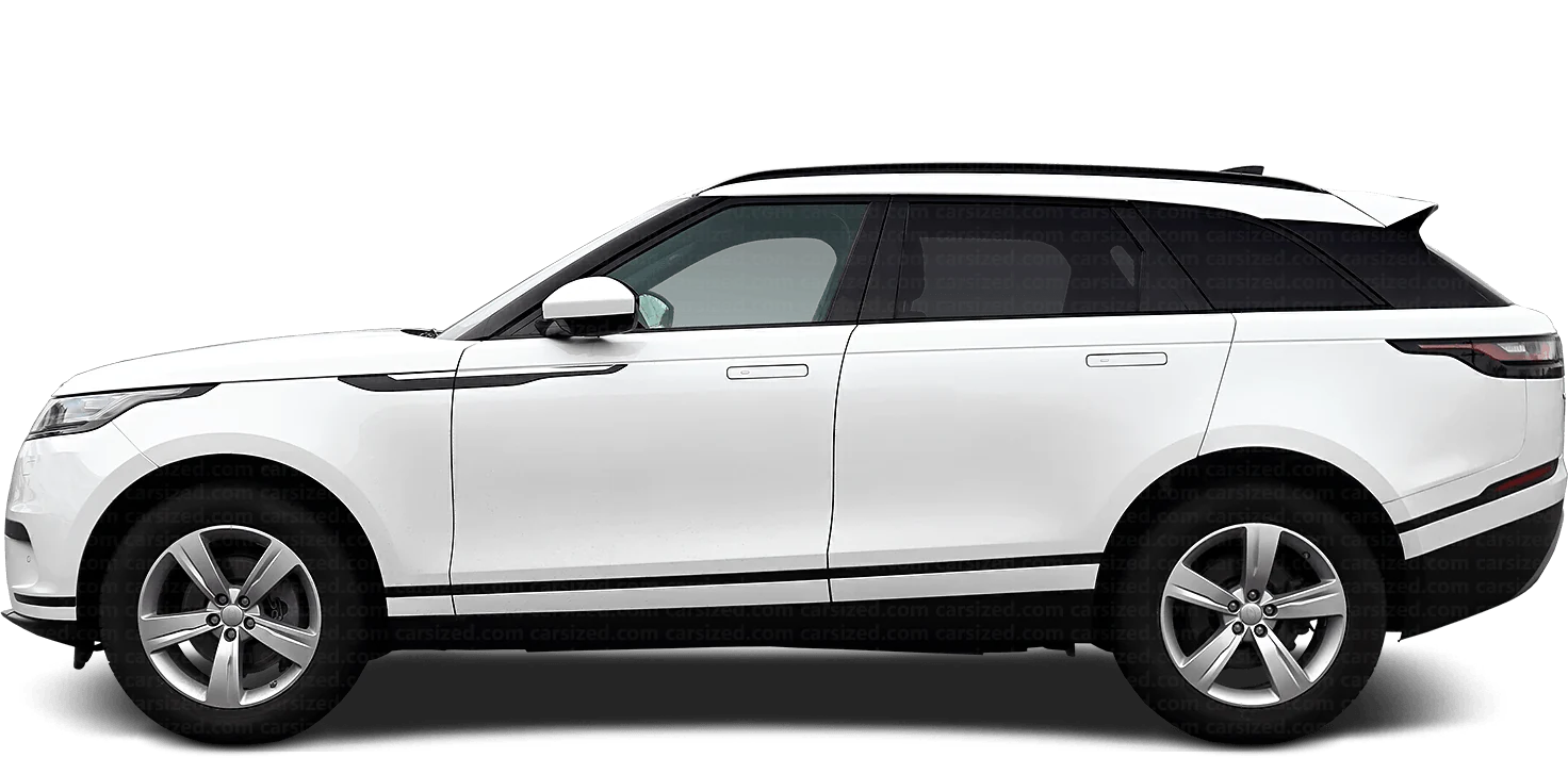 Dimensions: Land Rover Range Rover Velar 2017-present vs. Toyota ...