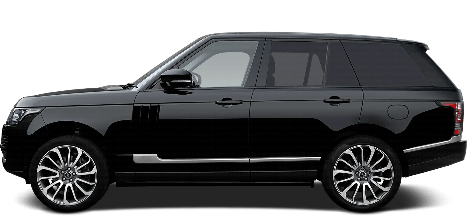 Dimensions: Land Rover Range Rover 2012-2017 vs. BMW X5 1999-2003