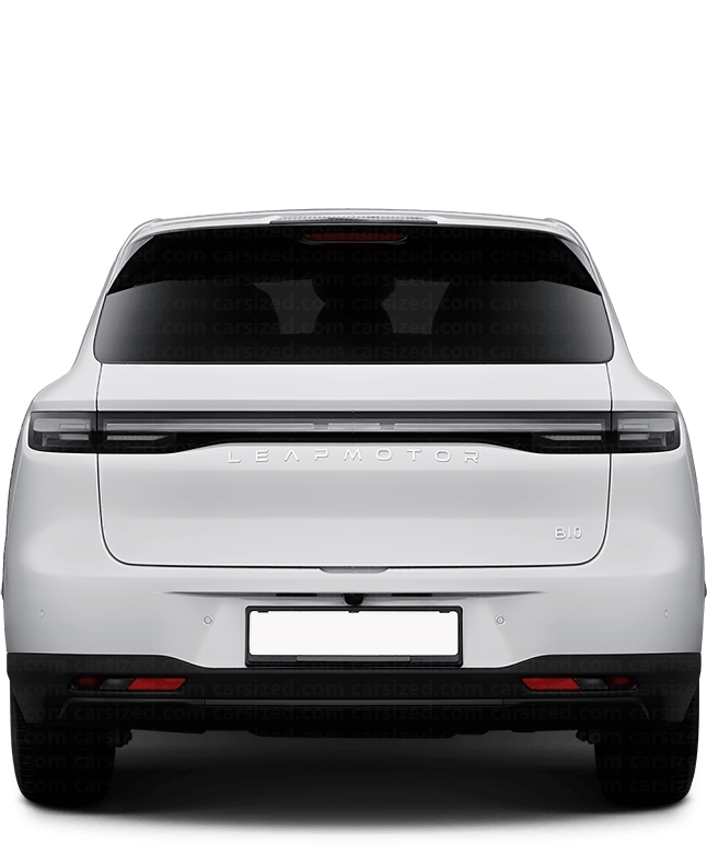 Dimensions: Hyundai Tucson 2024-present vs. Leapmotor B10 2025-present