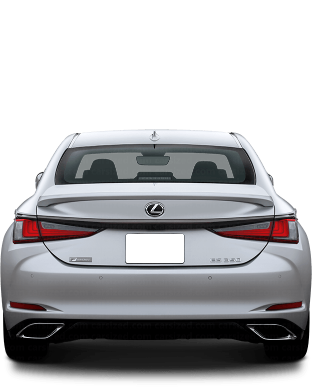 Dimensions: Lexus NX 2021-present vs. Lexus ES 2018-2021