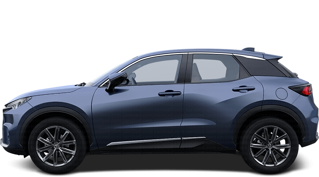 Dimensions: Lexus LBX 2023-present vs. Renault Trafic 2021-present