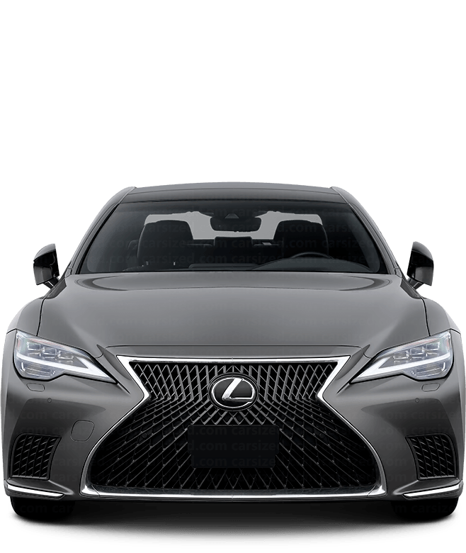 Dimensions: Lexus LS 2020-present vs. Toyota Supra 2019-present