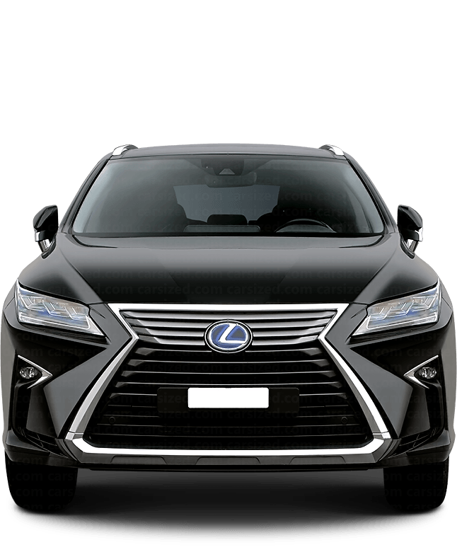 Dimensions: Lexus RX 2015-2019 vs. Peugeot 208 2023-present