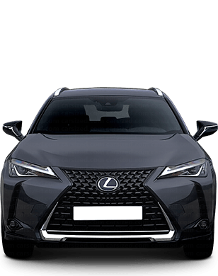 Lexus UX 2018-present Dimensions Front View