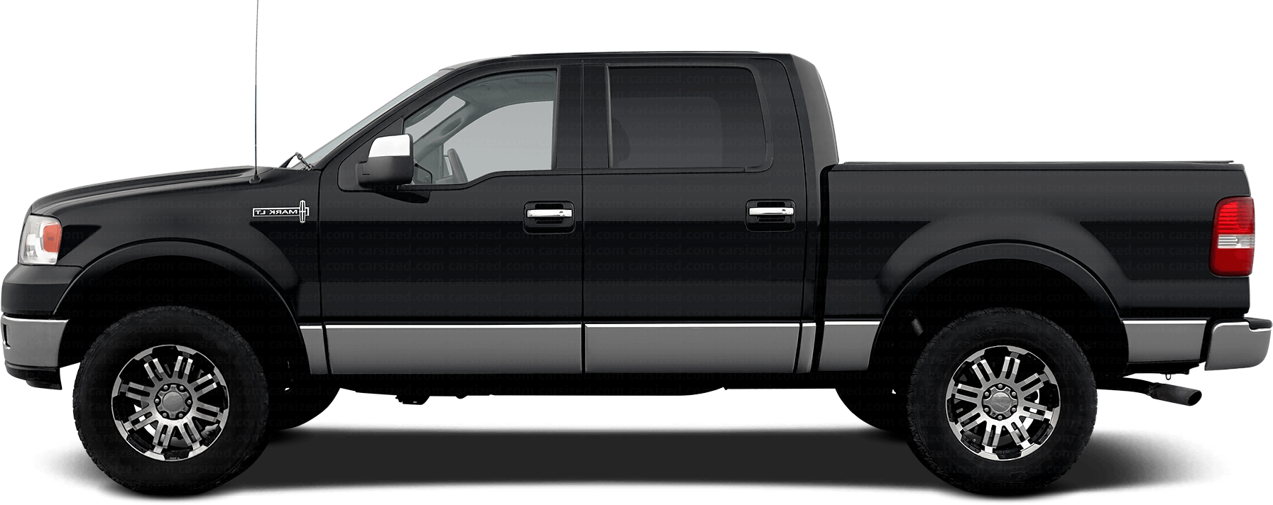 Dimensions: Mercedes-Benz AMG GT 2021-present vs. Lincoln Mark LT 2005-2008