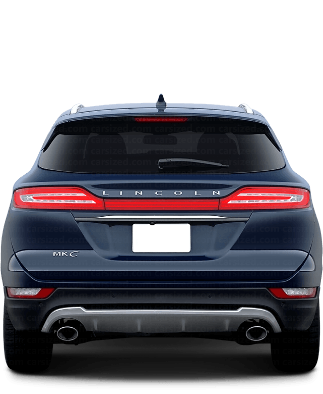 Dimensions: Lincoln MKC 2018-2019 vs. MG ZS 2020-2024