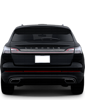 Lincoln Nautilus 2018-2022 Dimensions Rear View