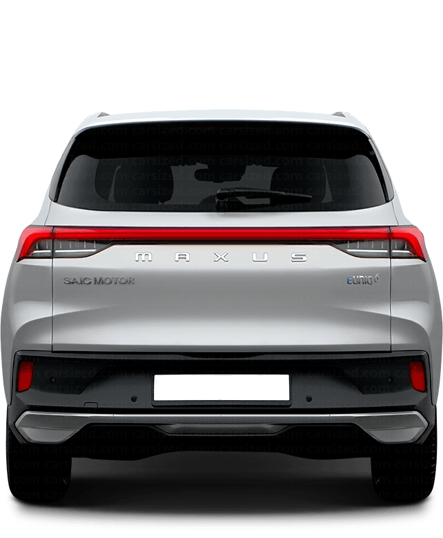 Abmessungen: Audi e-tron 2018-2022 vs. Maxus Euniq 6 2020-2024