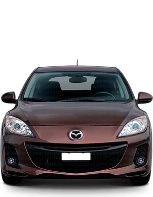 Mazda 3 2011-2013 Dimensions Front View
