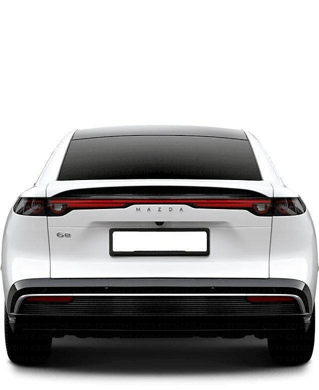 Dimensions: Mazda 6e 2024-present vs. Toyota Hilux 2020-2024