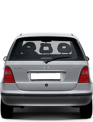 Dimensions: Mercedes-Benz A-Class 1997-2001 vs. MG ZS 2024-present