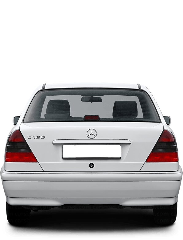 Dimensions: Mercedes-Benz C-Class 1997-2000 vs. Subaru Baja 2002-2006