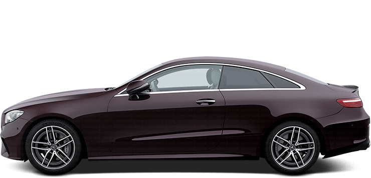 Mercedes-Benz E-Class 2020-2023 Dimensions Side View