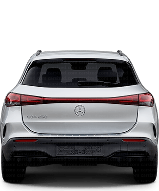 Mercedes-Benz EQA 2021-present Dimensions Rear View