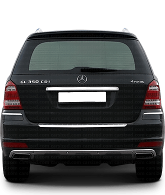 Dimensions: Mercedes-Benz GL 2009-2012 vs. Kia Telluride 2023-present