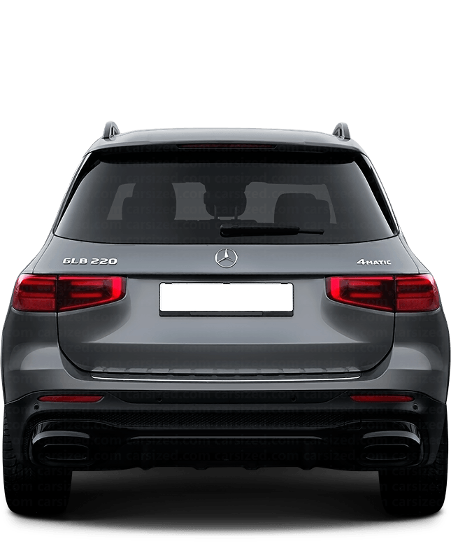 Dimensions: Mercedes-Benz GLB 2023-present vs. Peugeot Expert 2016-present