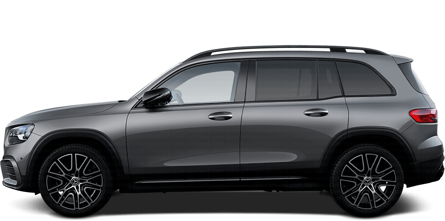 Dimensions: Mercedes-Benz GLB 2023-present vs. Rolls-Royce Ghost 2014-2020