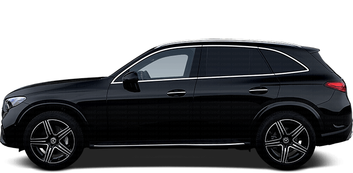 Dimensions: Mercedes-Benz GLB 2019-2023 vs. Mercedes-Benz GLC 2022-present