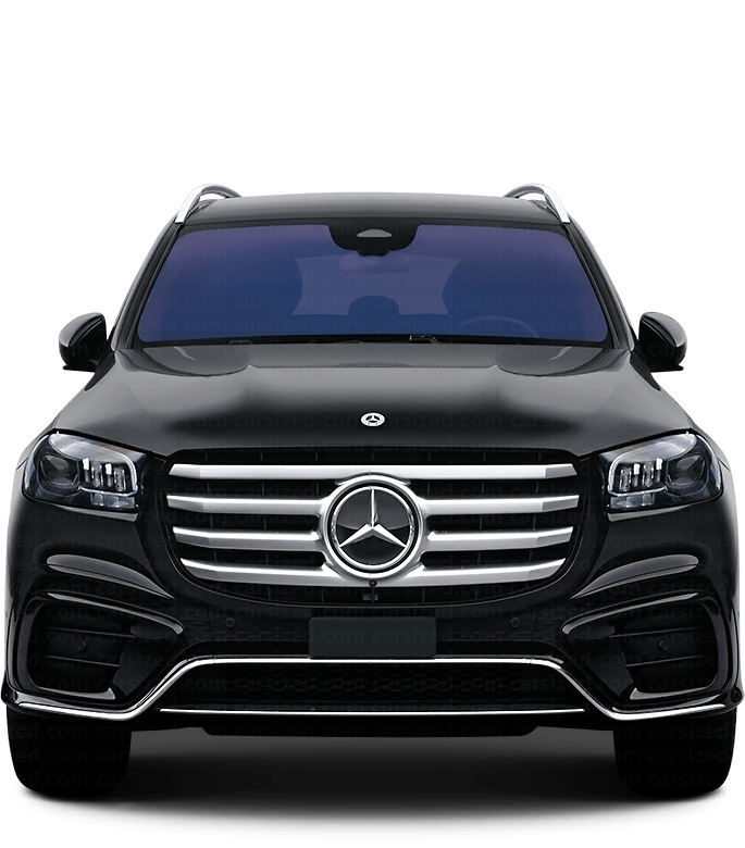 Dimensions: Mercedes-Benz GLS 2023-present vs. BMW iX1 2022-present