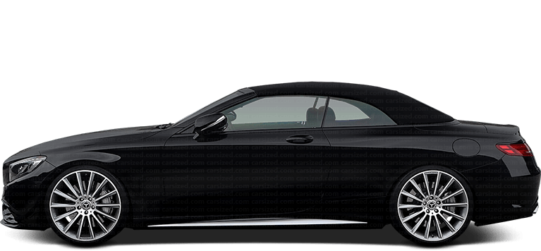 Dimensions: Renault Clio 2025-present vs. Mercedes-Benz S-Class 2015-2020