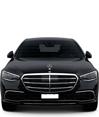 Mercedes-Benz S-Class 2020-present Dimensions Front View