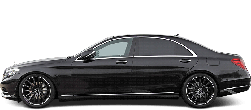 Dimensions: Mercedes-Benz S-Class 2013-2020 vs. Rox 01 2023-present