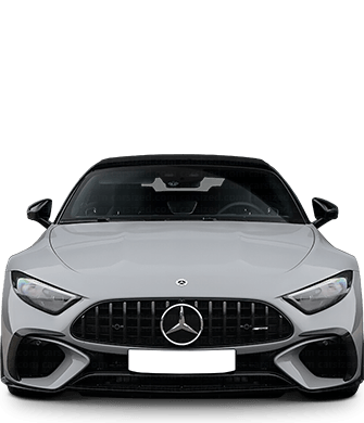 Mercedes-Benz SL 2022-present Dimensions Front View