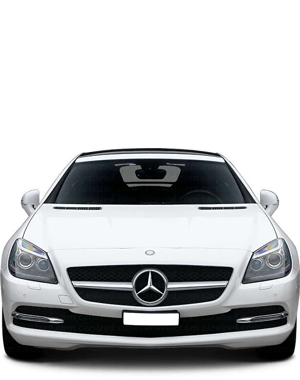 Dimensions: Mercedes-Benz AMG GT 2017-2021 vs. Mercedes-Benz SLK 2011-2016