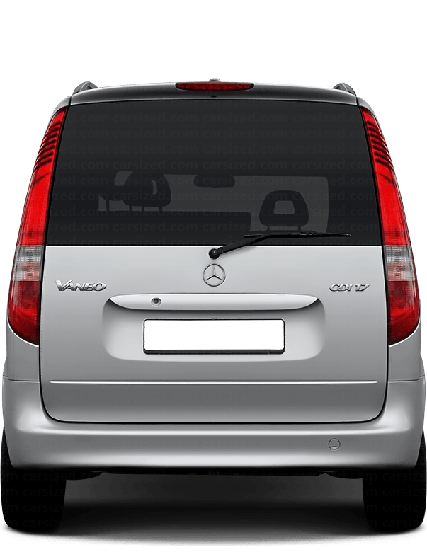 Dimensions: Mercedes-Benz Vaneo 2001-2005 vs. Skoda Elroq 2025-present