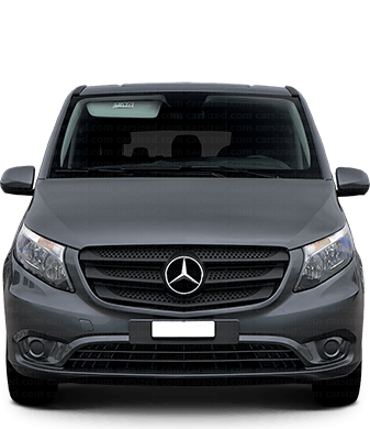Mercedes-Benz Vito 2014-2019 Dimensions Front View
