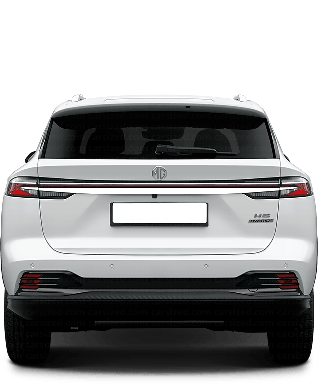 Dimensions: Jaecoo 7 2023-present vs. MG HS 2024-present