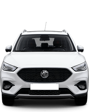 MG ZS 2020-present Dimensions Front View