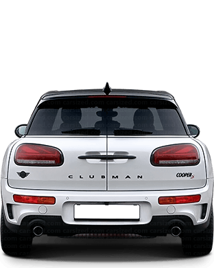 MINI Clubman 2019-2024 Dimensions Rear View