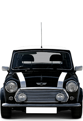 Mini Cooper 1990-1996 Dimensions Front View